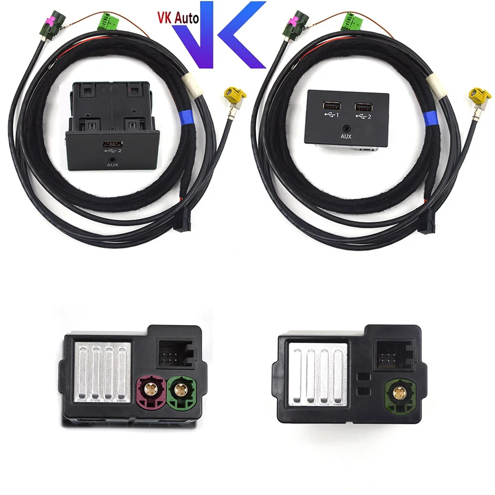 For-Audi-Q2-A3-S3-RS3-modified-Carplay-interface-small-big-plug-USB ...