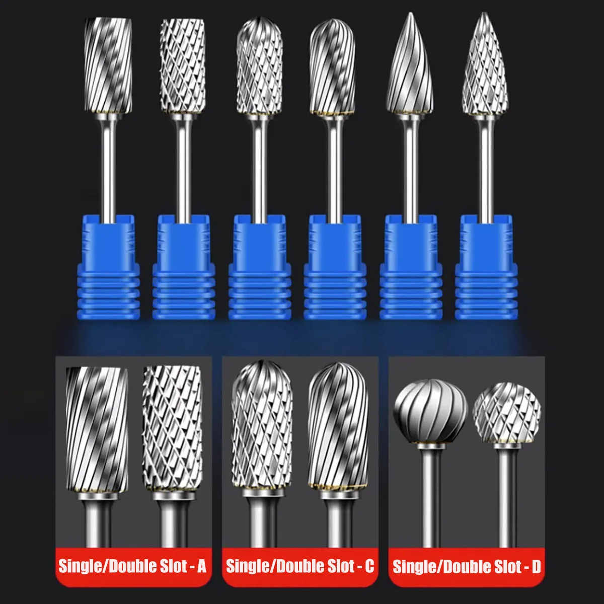 10-Pcs-Hard-Alloy-Rotary-File-Metal-Carving-Grinding-Head-Woodworking ...