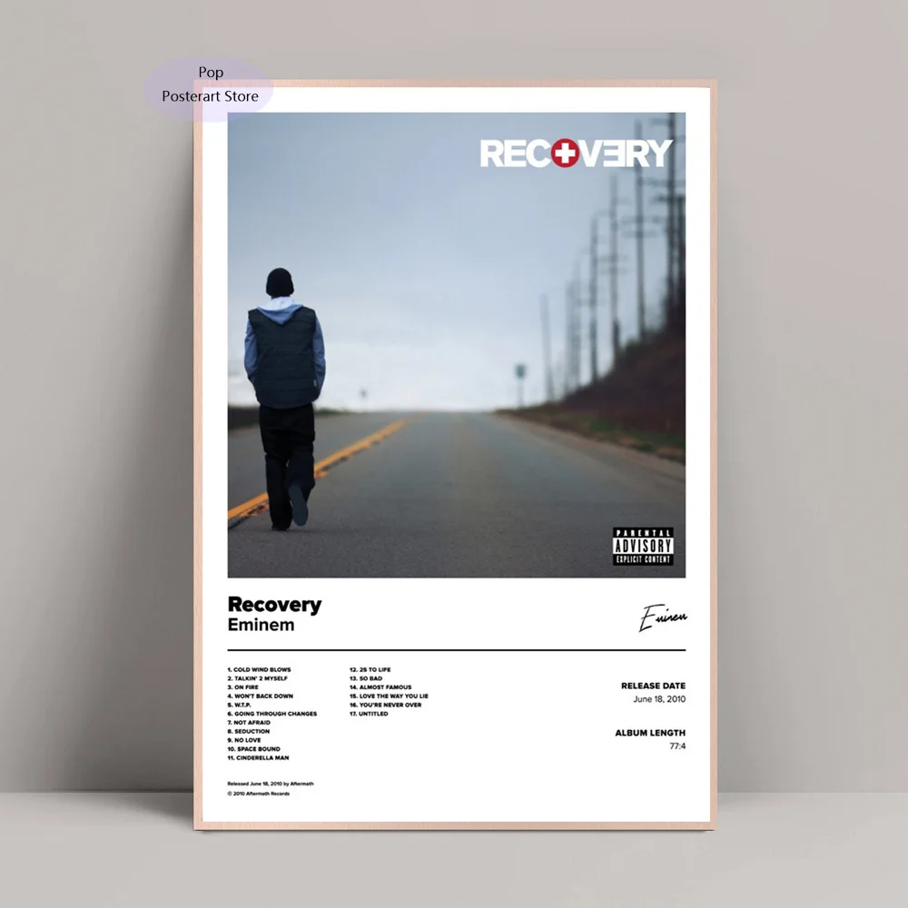 Recovery Eminem Album Cover