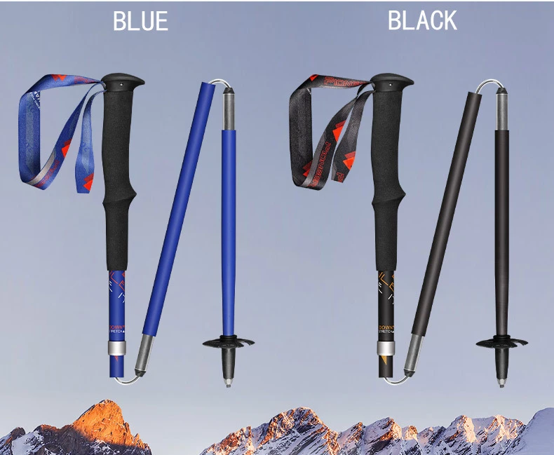 Pioneer Ultralight Adjustable Trekking Pole Hiking Pole Trail Running ...
