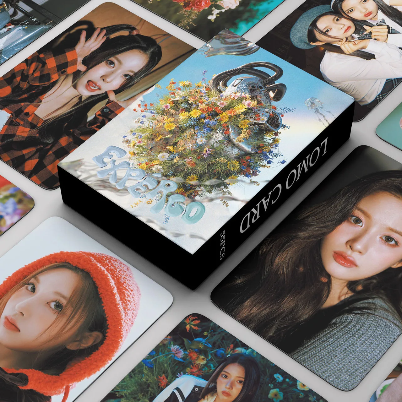 Kpop 55pcs/set New Album NMIXX expergo AD MARE Photocards Album Lomo ...