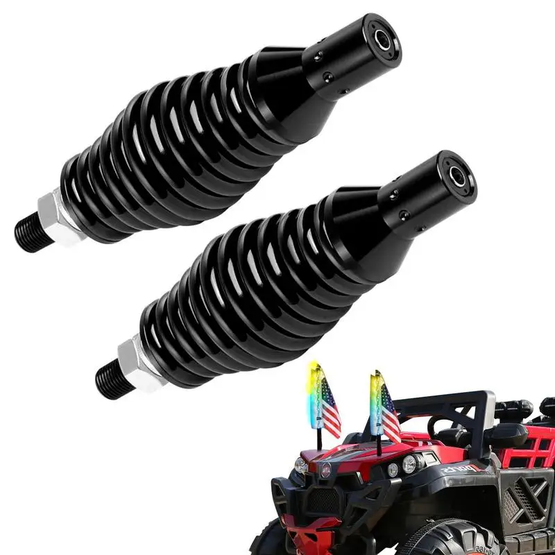 2pcs Flag Whip Light Mount Universal Whip Light Spring Bracket High ...