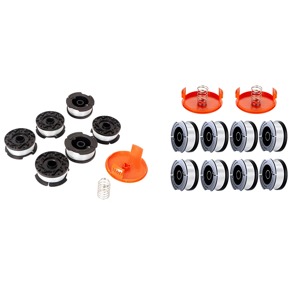 6-8pcs-Spool-Mowing-Rope-Nylon-Replacement-Spool-Scap-Cover-AF-100-3ZP ...