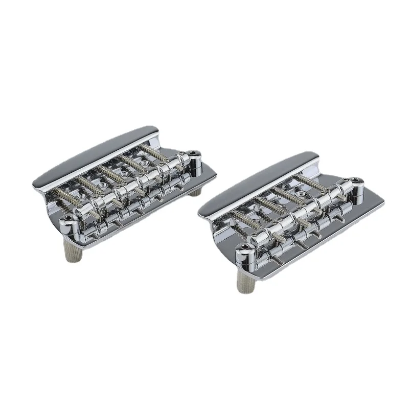 1-Set-4-5-Strings-Electric-Bass-Bridge-For-Musicman-Bass-Chrome-With ...