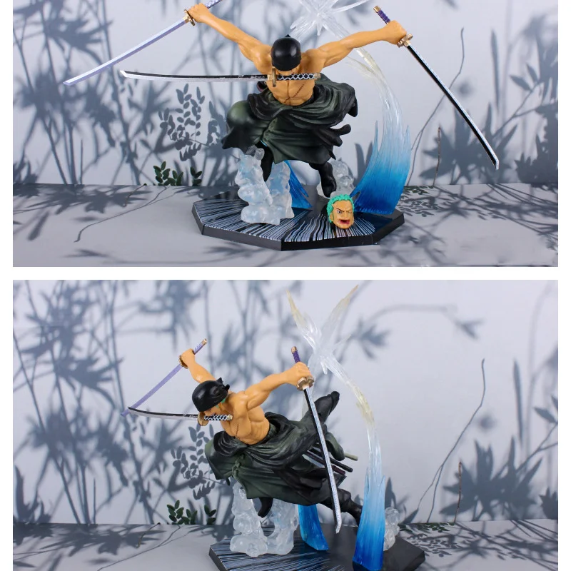 18cm One Piece Figure GK Roronoa Zoro PVC | One piece Merchandise | Up ...