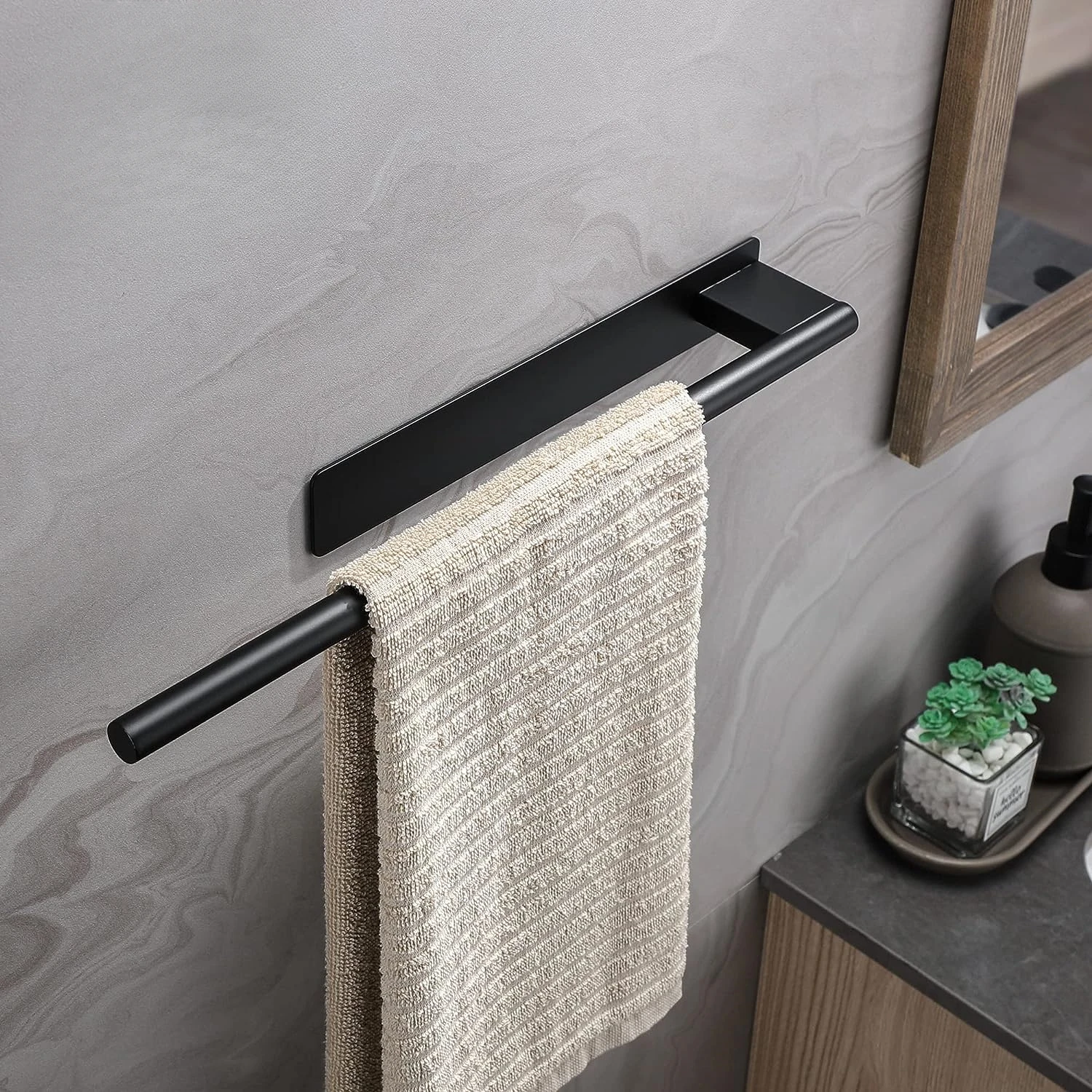 304 Stainless Steel Extra Thick Towel Pole Single Pole Double Pole Non ...