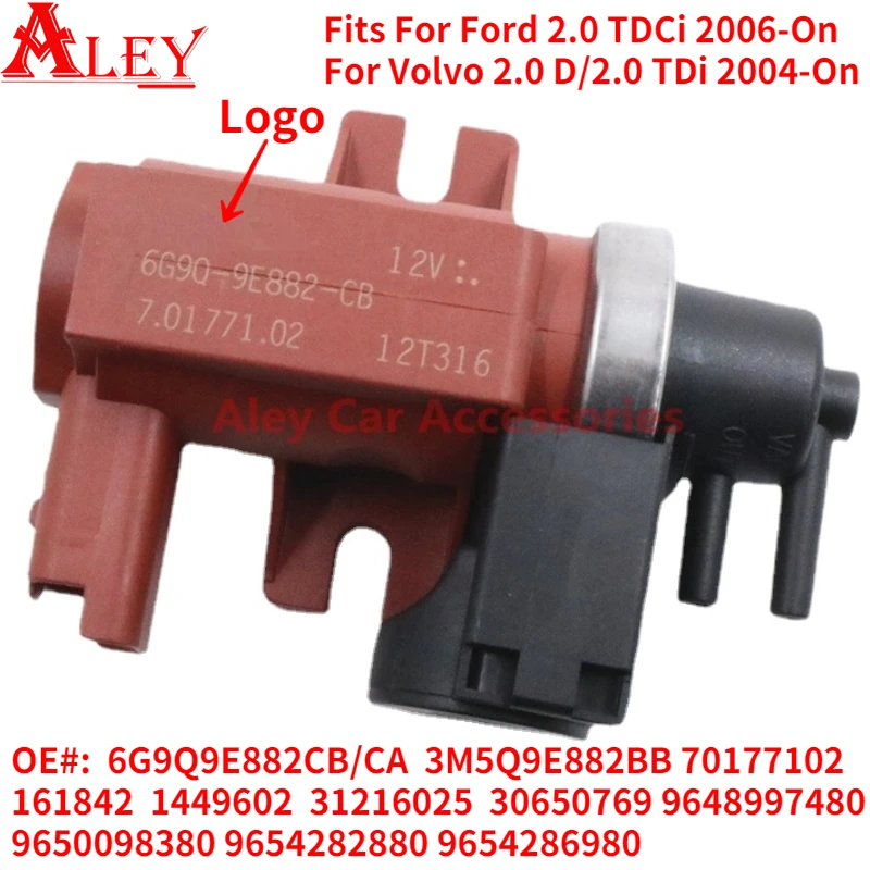 Électrovanne De Pression Turbo, Pour Peugeot 307 407 Et Citroen C4 C5 2 ...