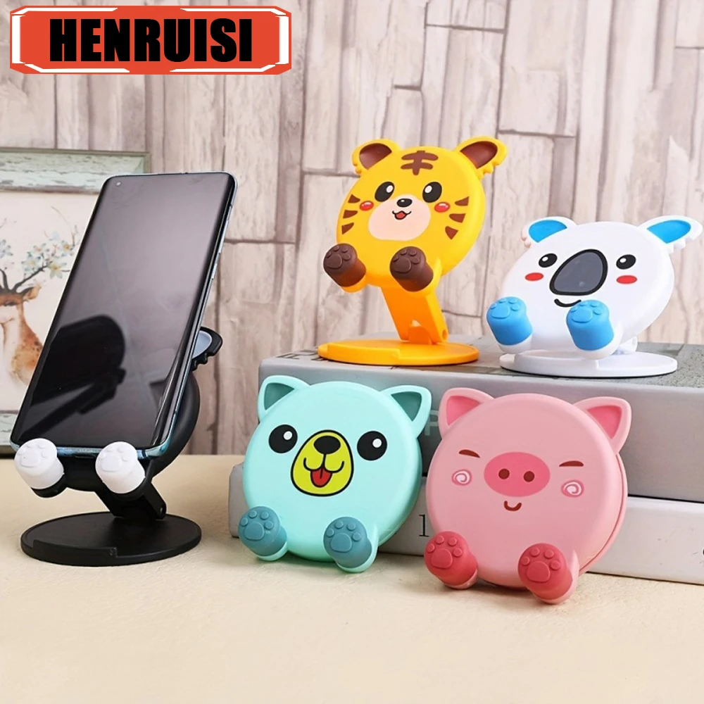 Cartoon-Cute-Foldable-Phone-Stand-For-Desk-Folding-Table-Desktop-Stand ...