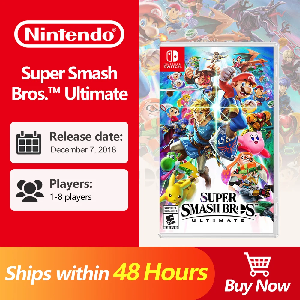 Super Smash Bros. Ultimate Nintendo Switch Game Deals ação luta e ...