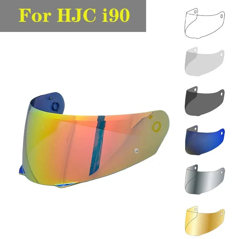 HJC-HJ-33-I90-Motorcycle-Helmet-Moto-Visor-Lens-Anti-UV-Replacement ...