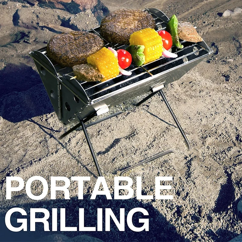 Parrilla-de-Camping-port-til-peque-a-parrilla-de-barbacoa-ensamblable ...