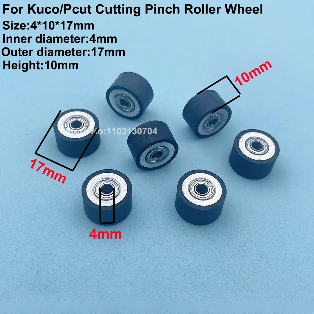 4PCS-Cutting-Plotter-Paper-Pressure-Pinch-Roller-Rubber-Push-Wheel-for ...