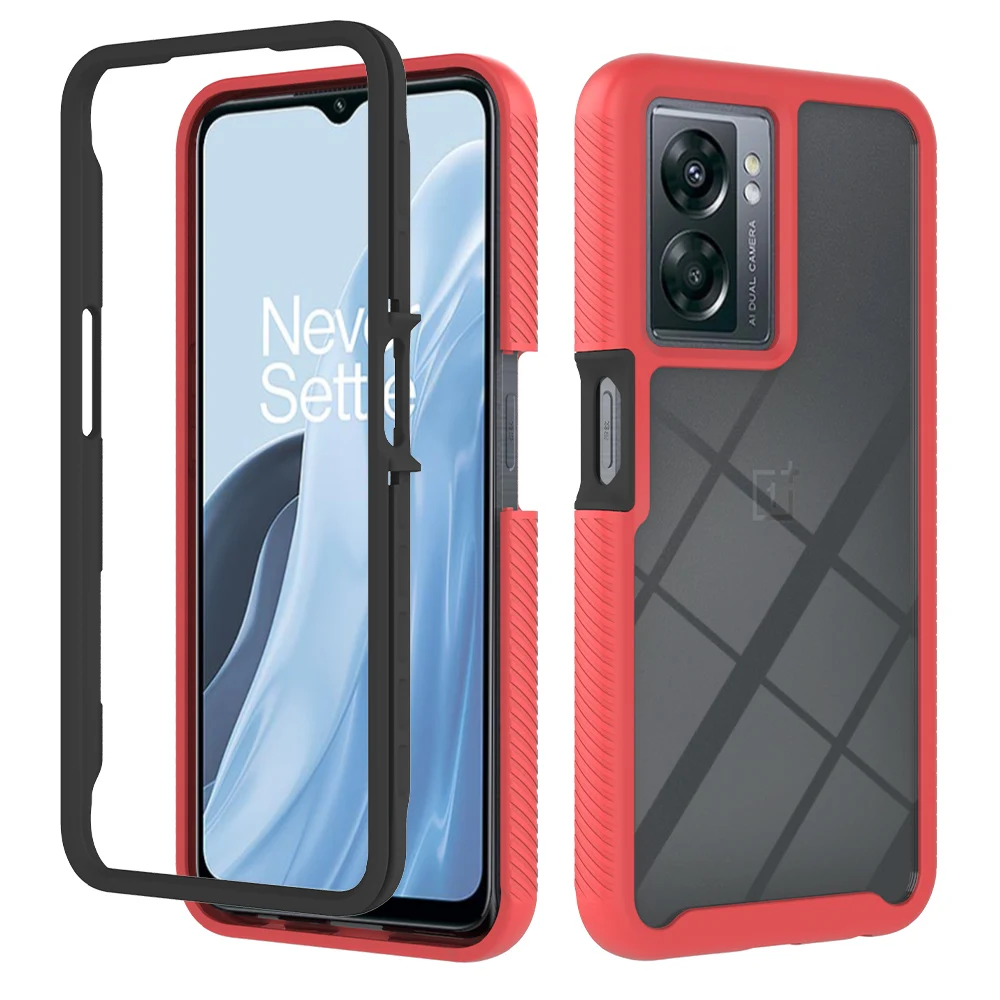 Luxury-Bumper-Clear-Case-for-OPPO-A57-A77-5G-Shockproof-Soft-Silicone ...