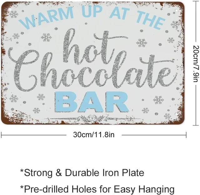 Hot Chocolate Sign Printable