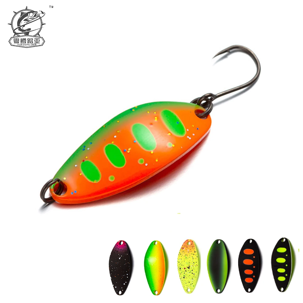1pcs Fishing Lures Wobbler Spinner Baits Spoons | Spoon Bait Metal ...