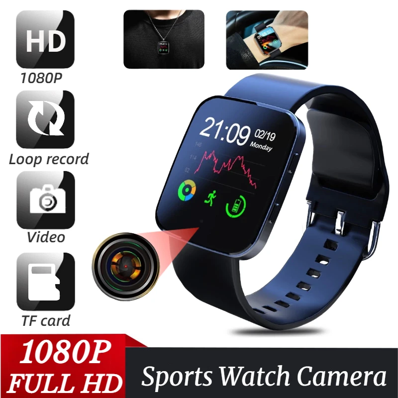 1080P-HD-Mini-Camera-Watch-Camera-Smart-Wrist-Bracelet-Cam-Portable ...