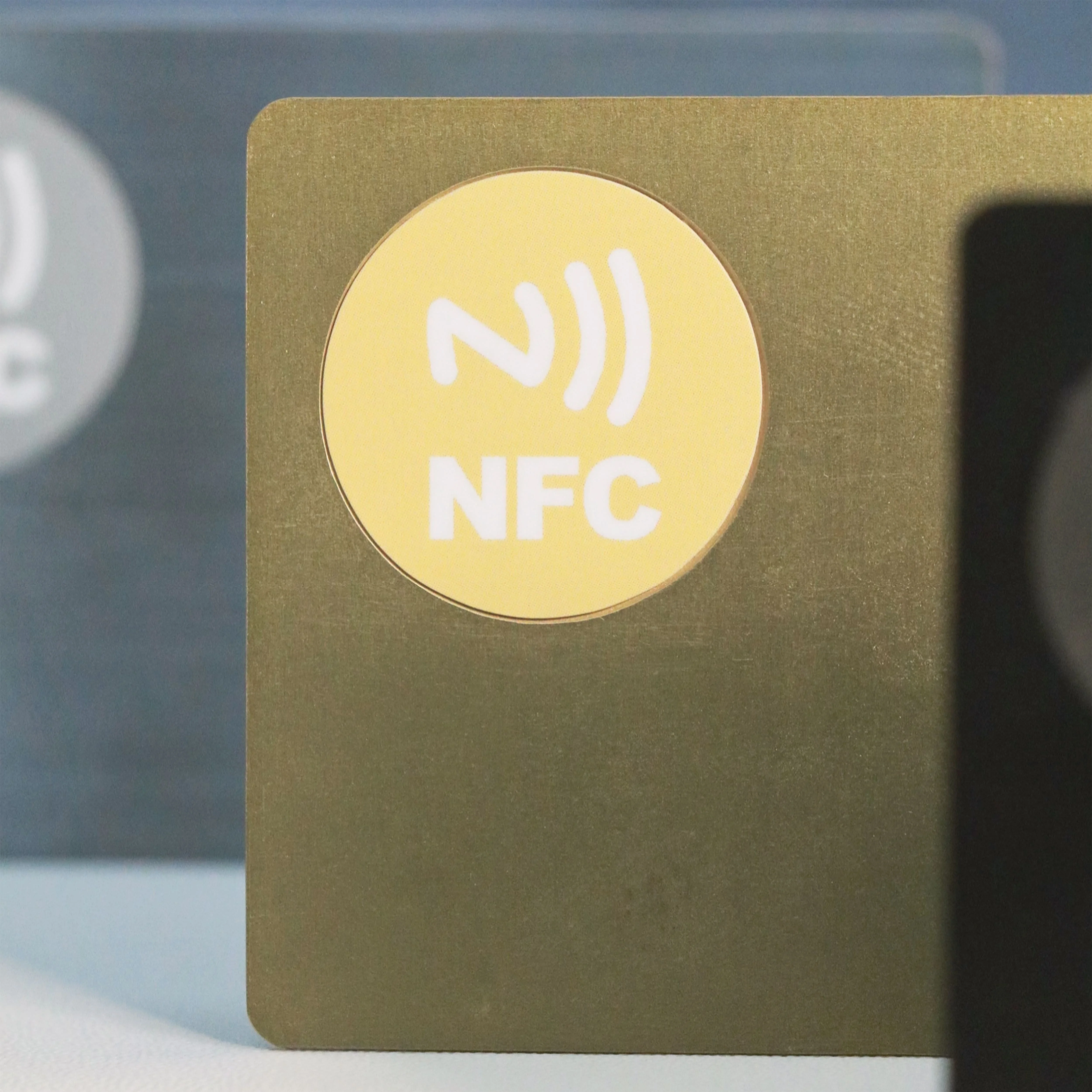 Metal-NFC-Contactless-Business-Card-Ntag216-Gift-Cards-With-Chip-DUI ...