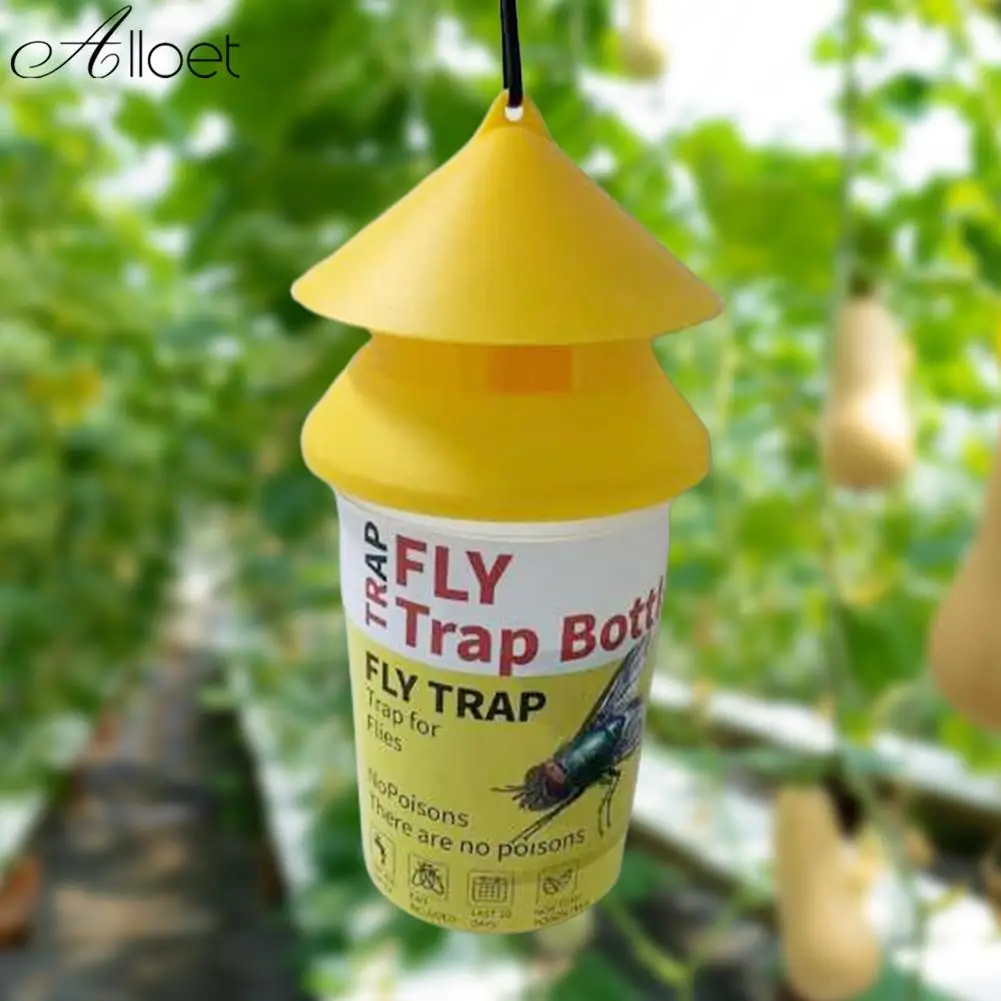 Hanging-Flytrap-Cage-Non-Toxic-And-Non-Hazardous-Fruit-Fly-Trap-Killer ...
