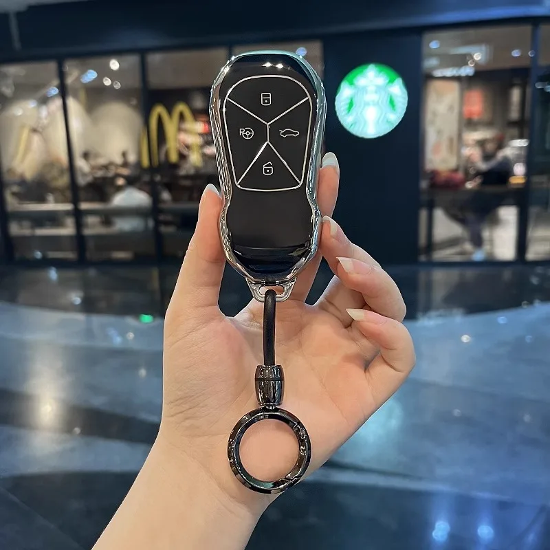 TPU-Car-Key-Cover-Smart-Keyless-Remote-Control-Fobs-Case-Protector-Auto ...