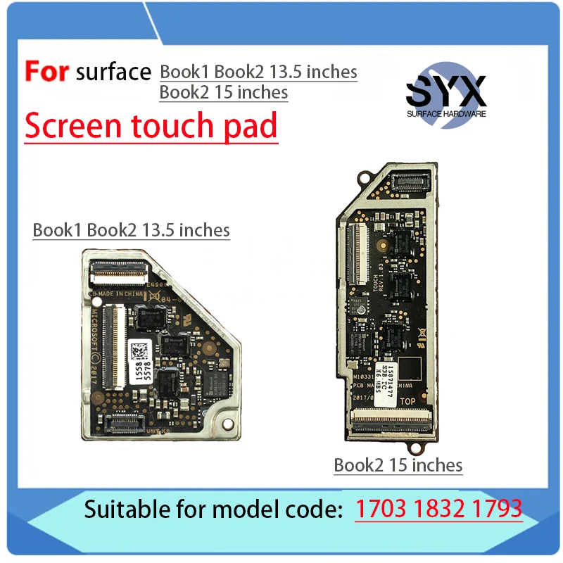 For-Microsoft-Surface-Book1-Book2-LCD-screen-touch-pad-connector-1703 ...