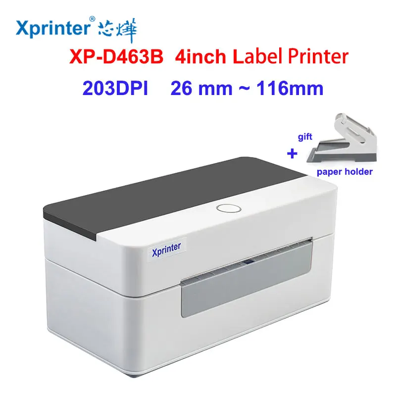 Xprinter 4Inch 152mm/s Thermal Label Printer Barcode Sticker Waybill ...