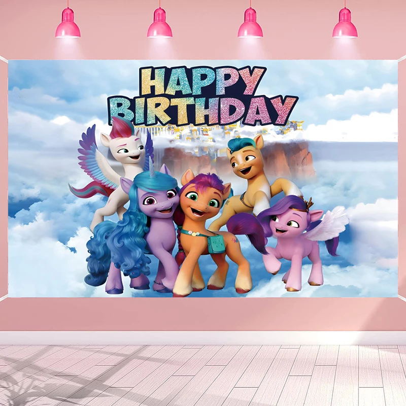 My Little Pony Happy Birthday Banner