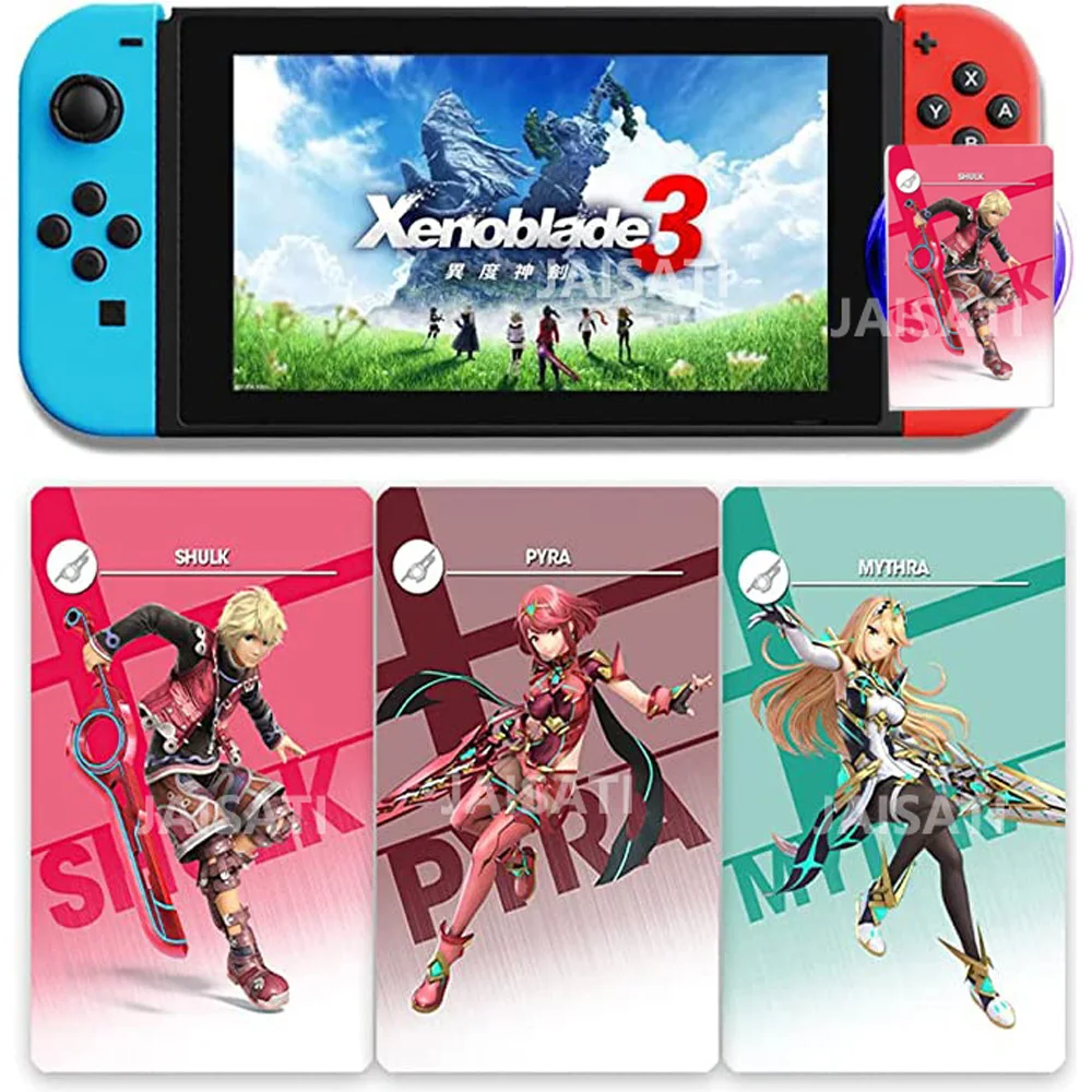 Xenoblade Chronicles 3 amiibo locks card NS switch shuck Monardo Xenoblade3 amiibo locks card ...