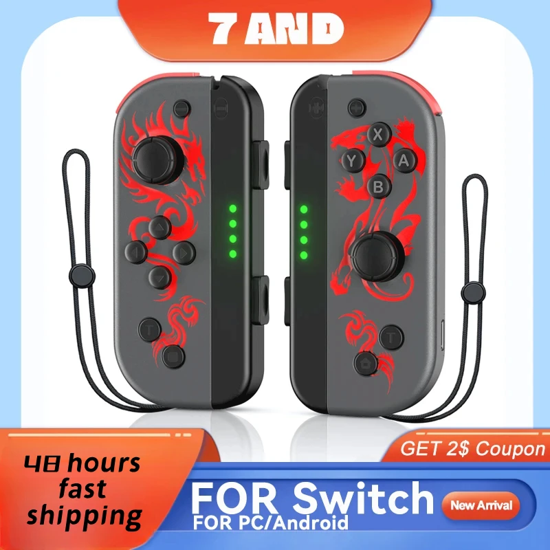 Joy-Pad-Switch-Controller-Joystick-Gamepad-6-Axis-Gyro-Wireless-Switch ...