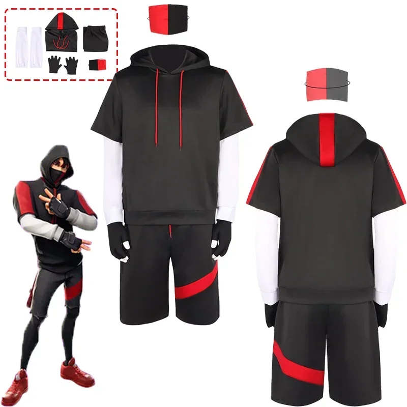 Royale Ikonik Cosplay Costume Fortnit Outfit Skin Battle Uniforms ...