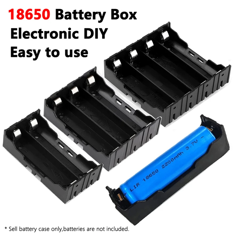 18650 Power Bank cases 18650 battery case 1 2 3 4 Slot 18650 AAA ...