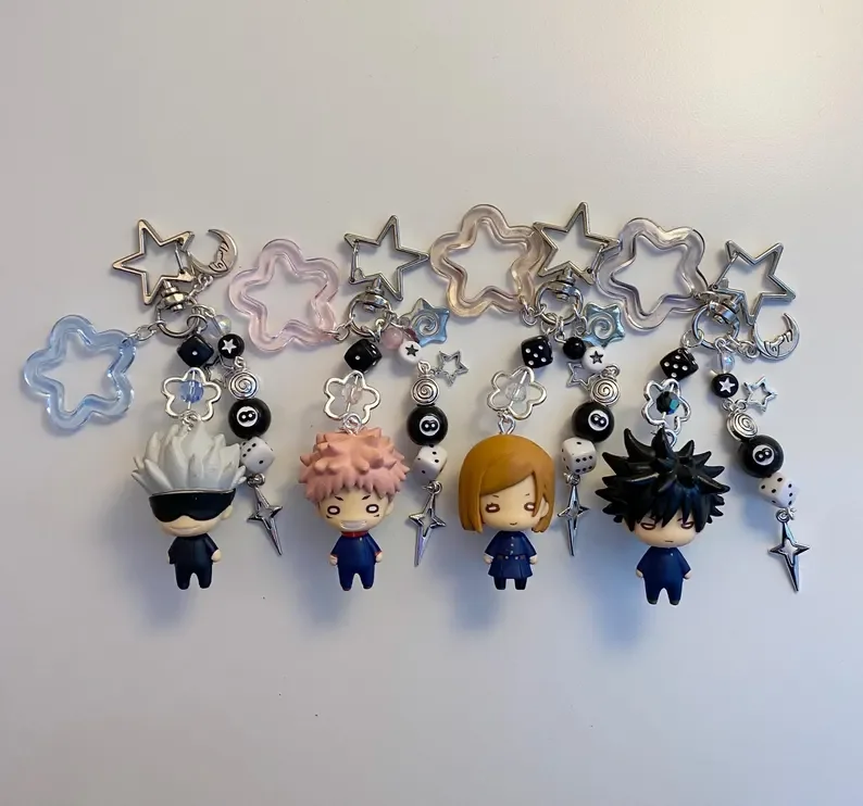 Jujutsu Kaisen Figurine Keychains y2k - AliExpress 36