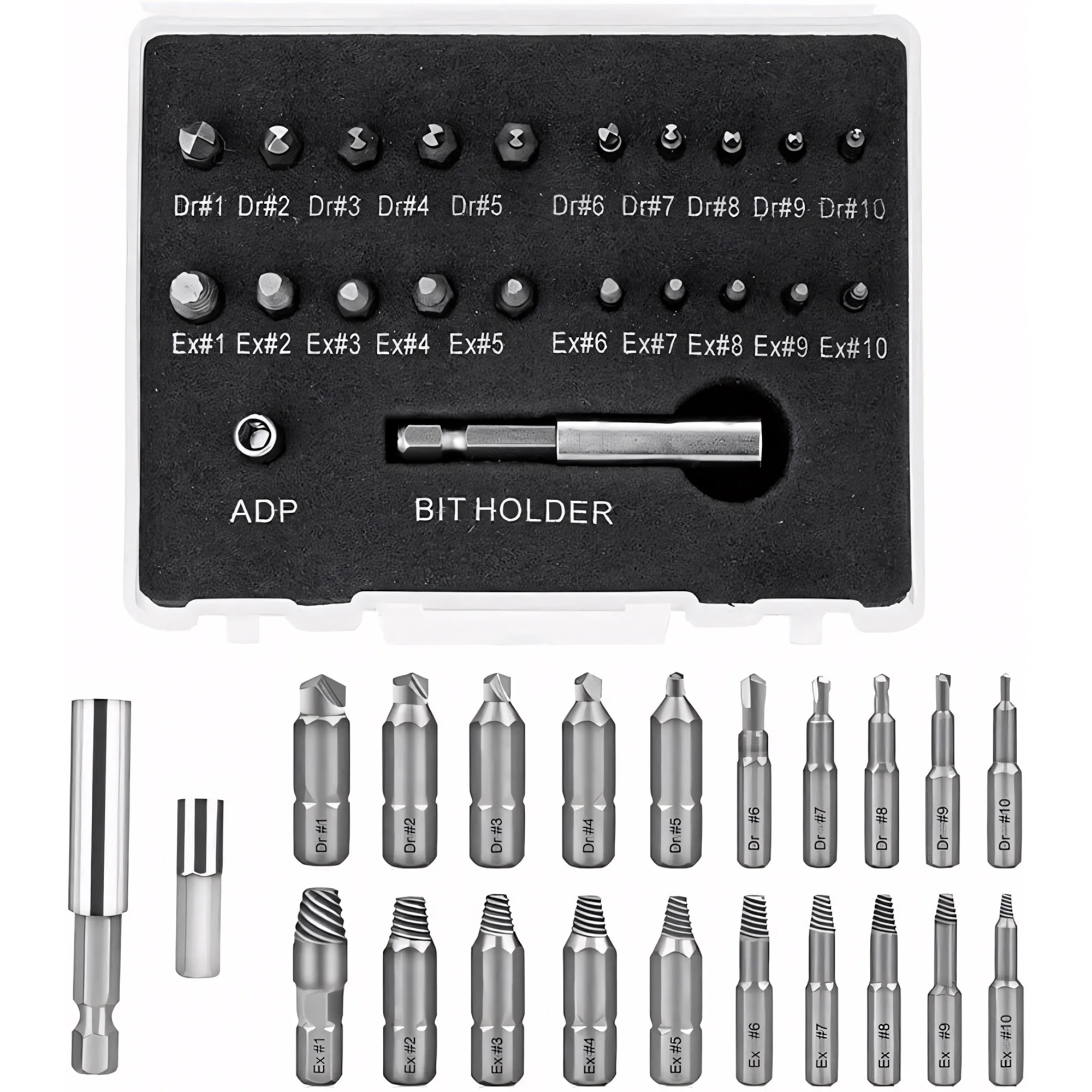 STONEGO-Damaged-Screw-Extractor-Set-High-Speed-Steel-Broken-Bolt-and ...