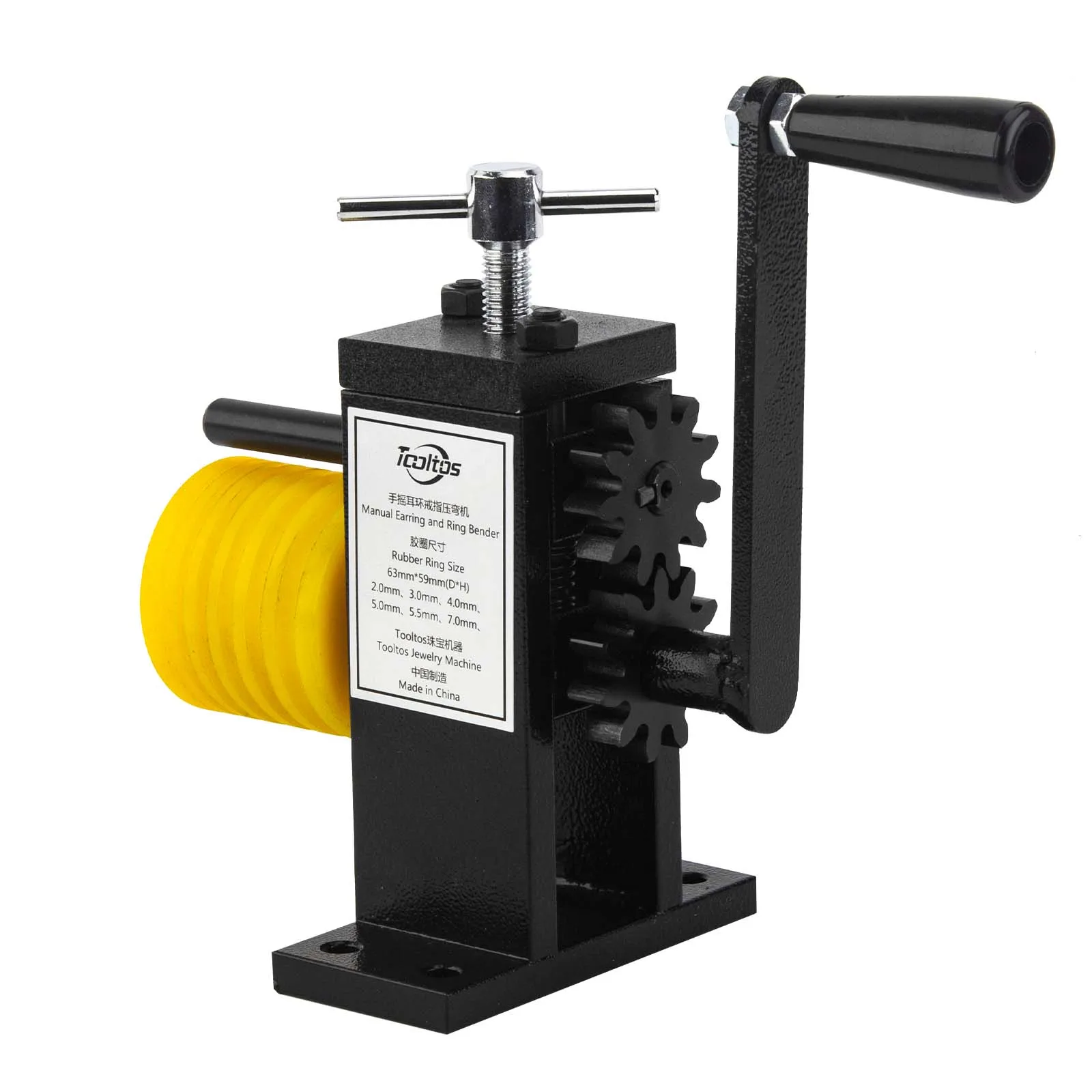 Hand Cranked Jewelry Making Press Machine Plastic Steel Roller Bangle ...