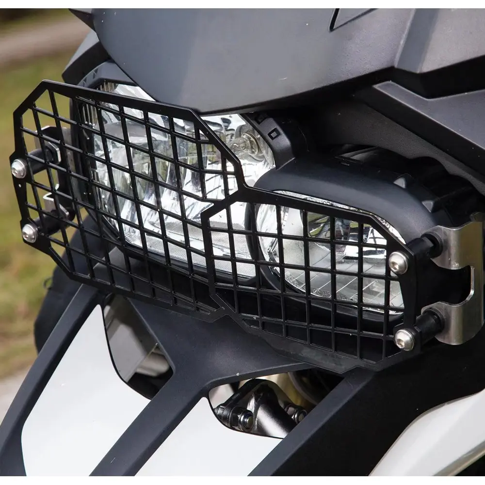 Motorcycle-Headlight-Protector-Grille-Guard-Cover-Hand-Light-Grille-For ...
