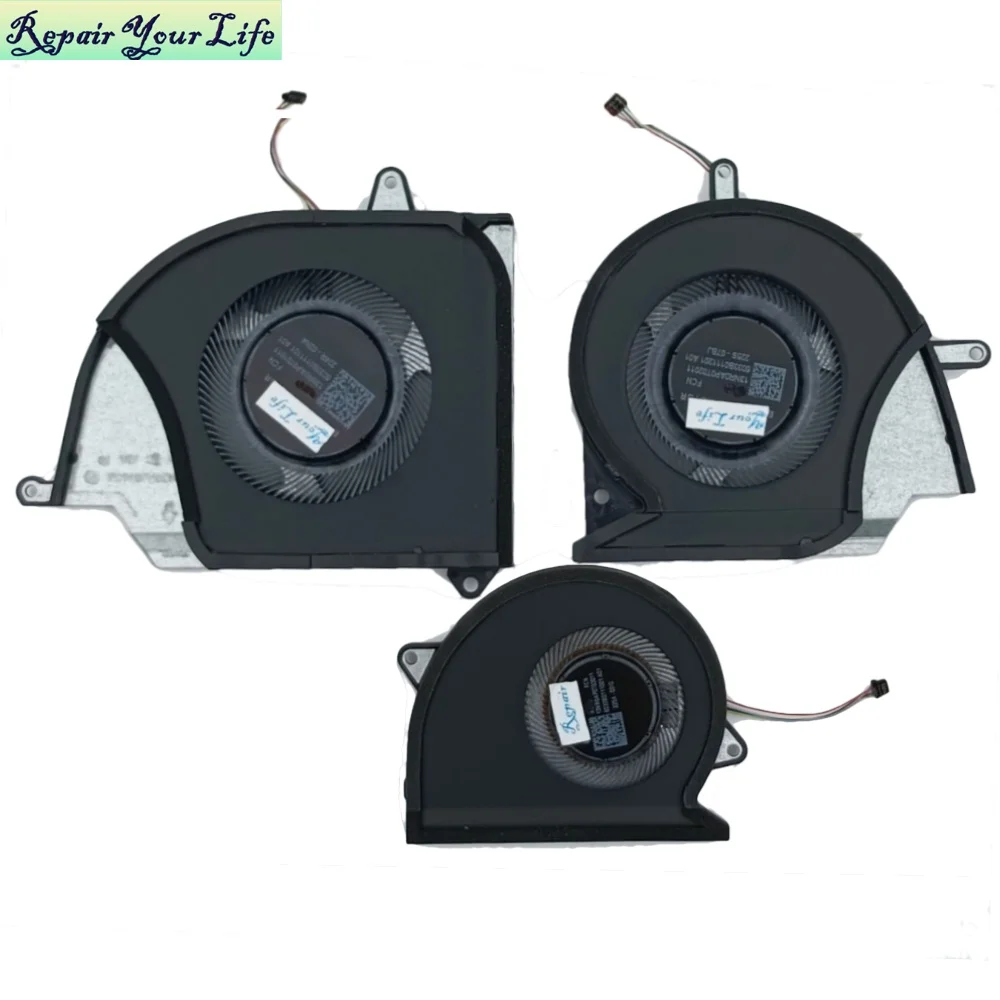 CPU GPU VGA Cooling Fan for Asus ROG Flow X16 GV601RE GV601RM GV601RW ...
