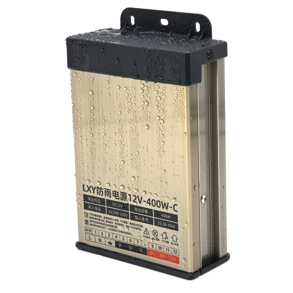 Led Driver 12v Power Supply For Led Strip Waterproof Transformer 220v ...