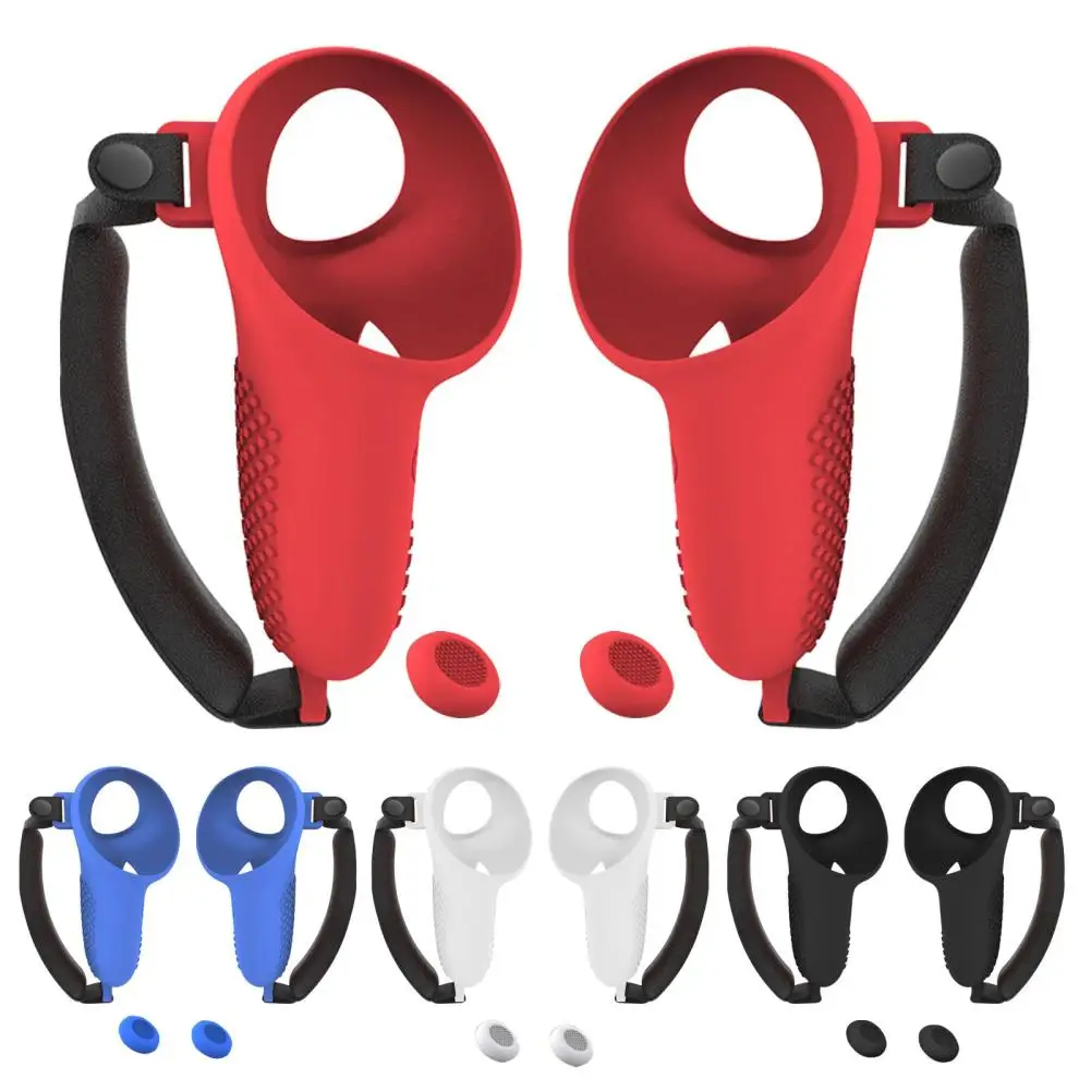 2pcs-VR-Controller-Grip-Cover-Anti-Fall-Protective-Handle-Sleeve-With ...