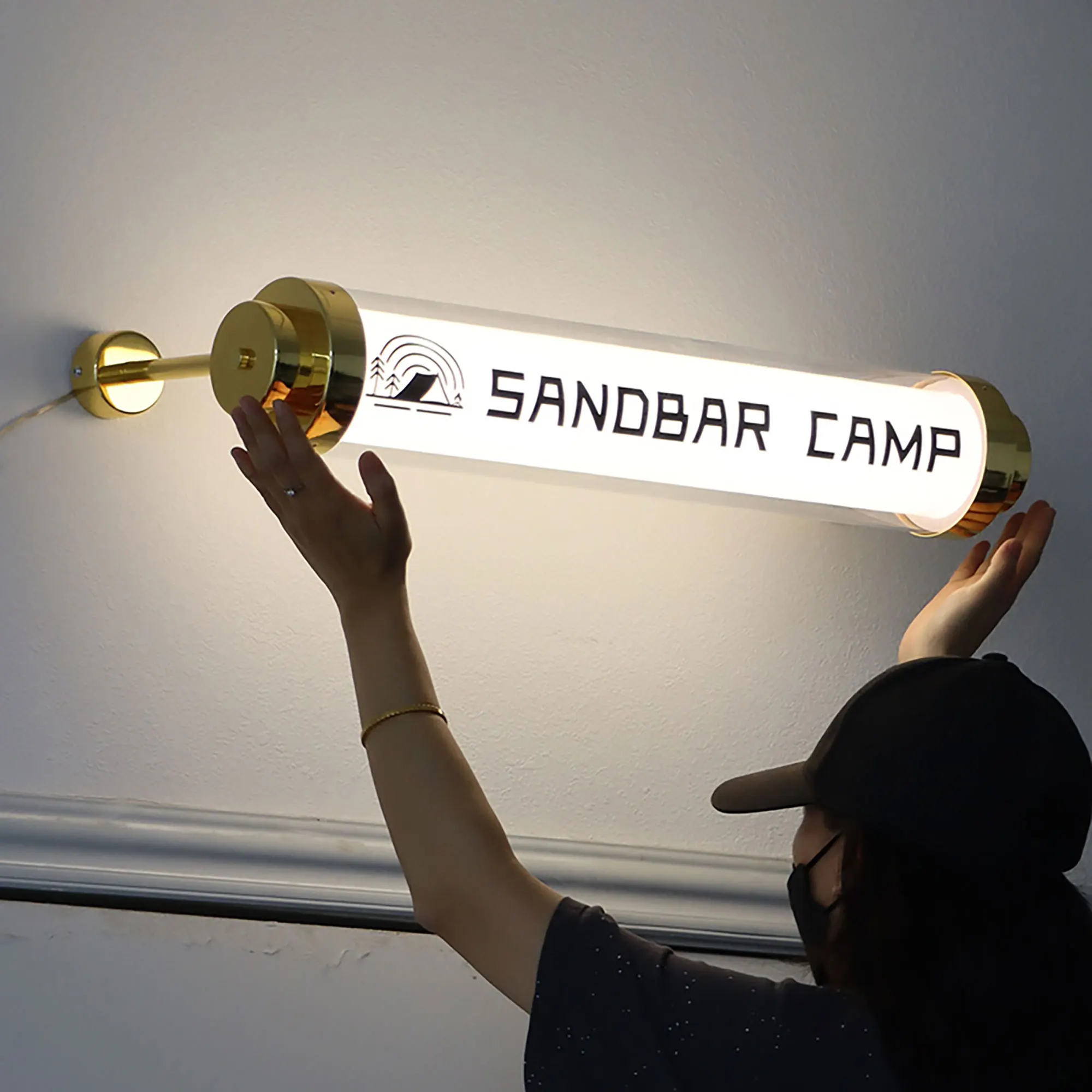 Custom-Round-Tube-Waterproof-Acrylic-Lightbox-Led-Full-Lit-Restaurant ...