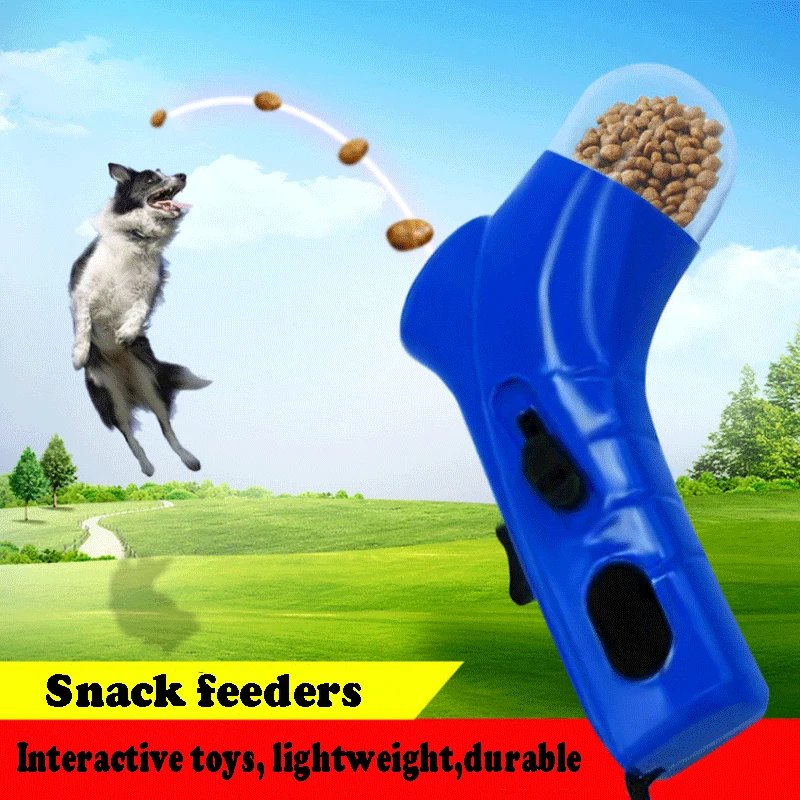 Snack Catapult Launcher – Dog Interactive Training Toy – DogMega.Com