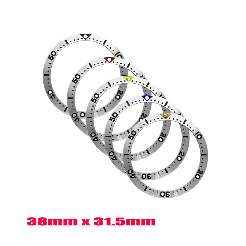 38mmx31-5mm-Flat-Stainless-Steel-Bezel-Insert-Fits-Seiko-SKX007-SKX009 ...
