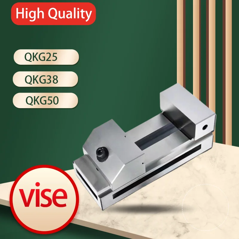 High Precision 1" 1.5" 2" Rectangular Vise QGG25 38 50 Vise - AliExpress