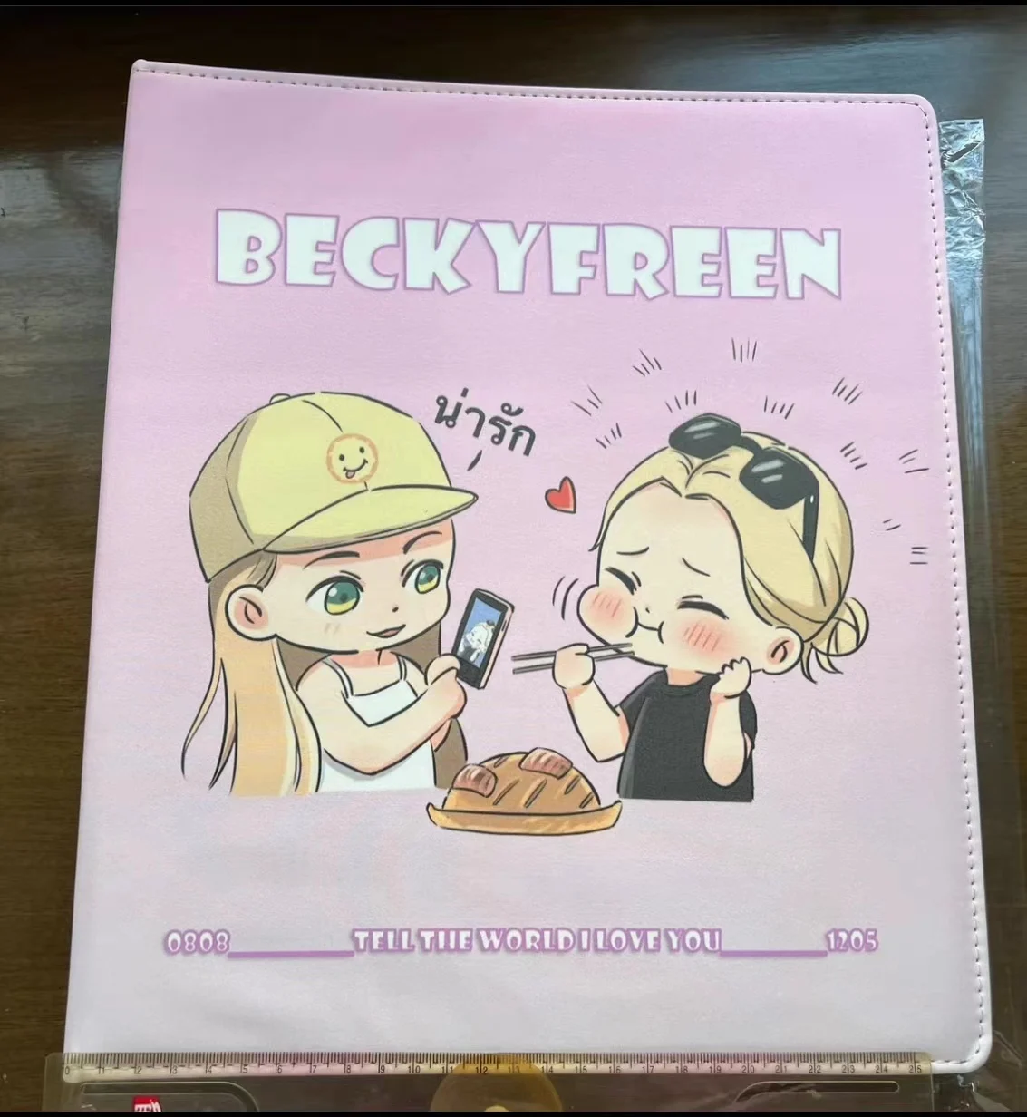 Freenbecky-Cartoon-Leather-A4-Card-Book-Is-Super-Cute-And-Can-Hold ...