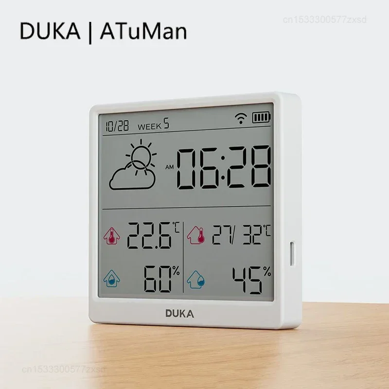 Duka-TH3-Sensor-eletr-nico-de-temperatura-e-umidade-Wi-Fi-inteligente ...