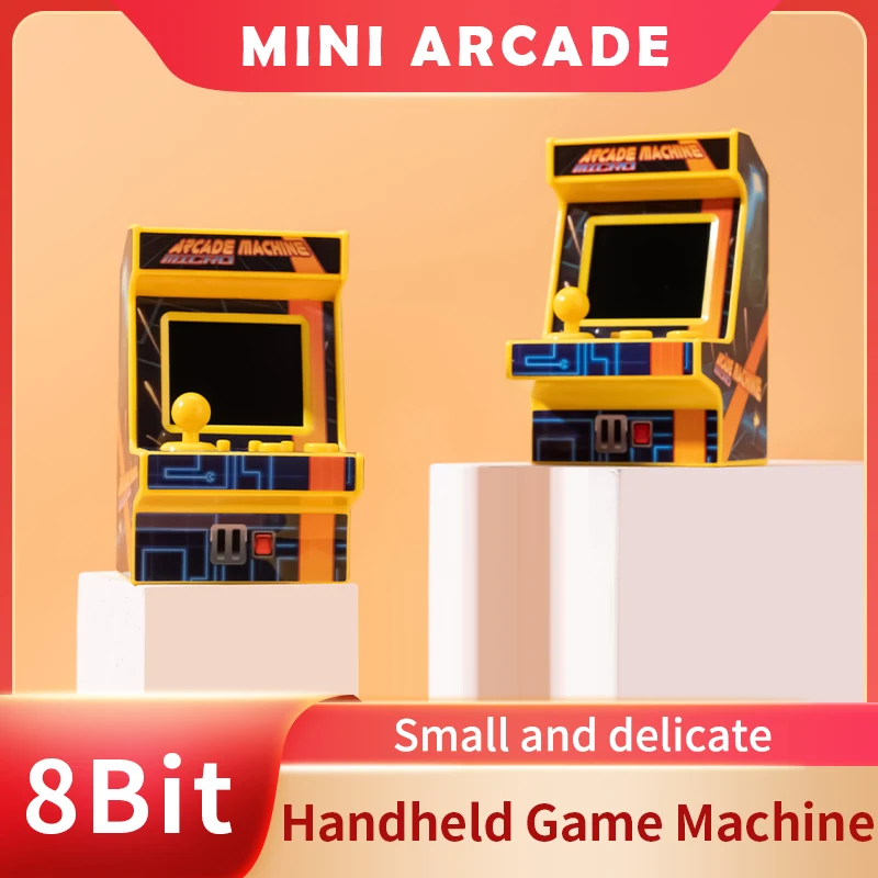 Retro Mini 8-Bit Arcade Handheld Game Console with Joystick 1.8 Inch ...