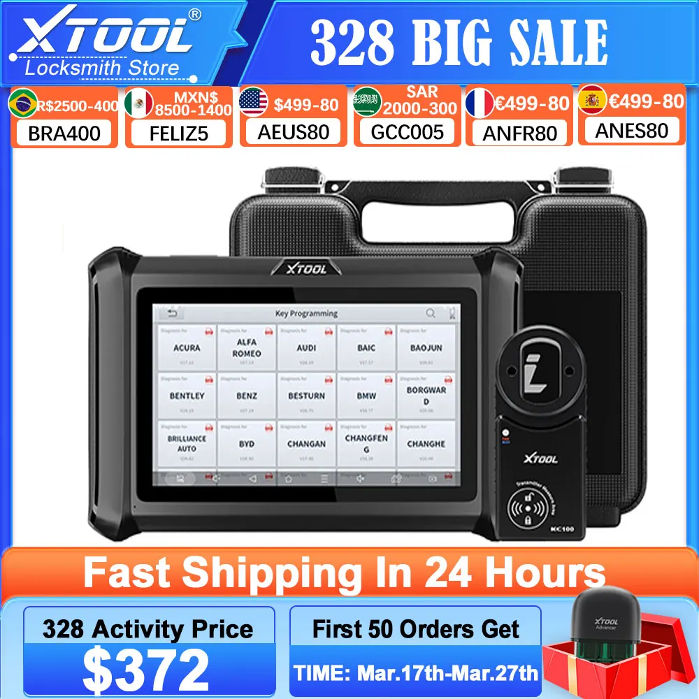 2024-Newest-XTOOL-X100-PAD-PLUS-X100-PADS-Car-IMMO-Key-Programming ...