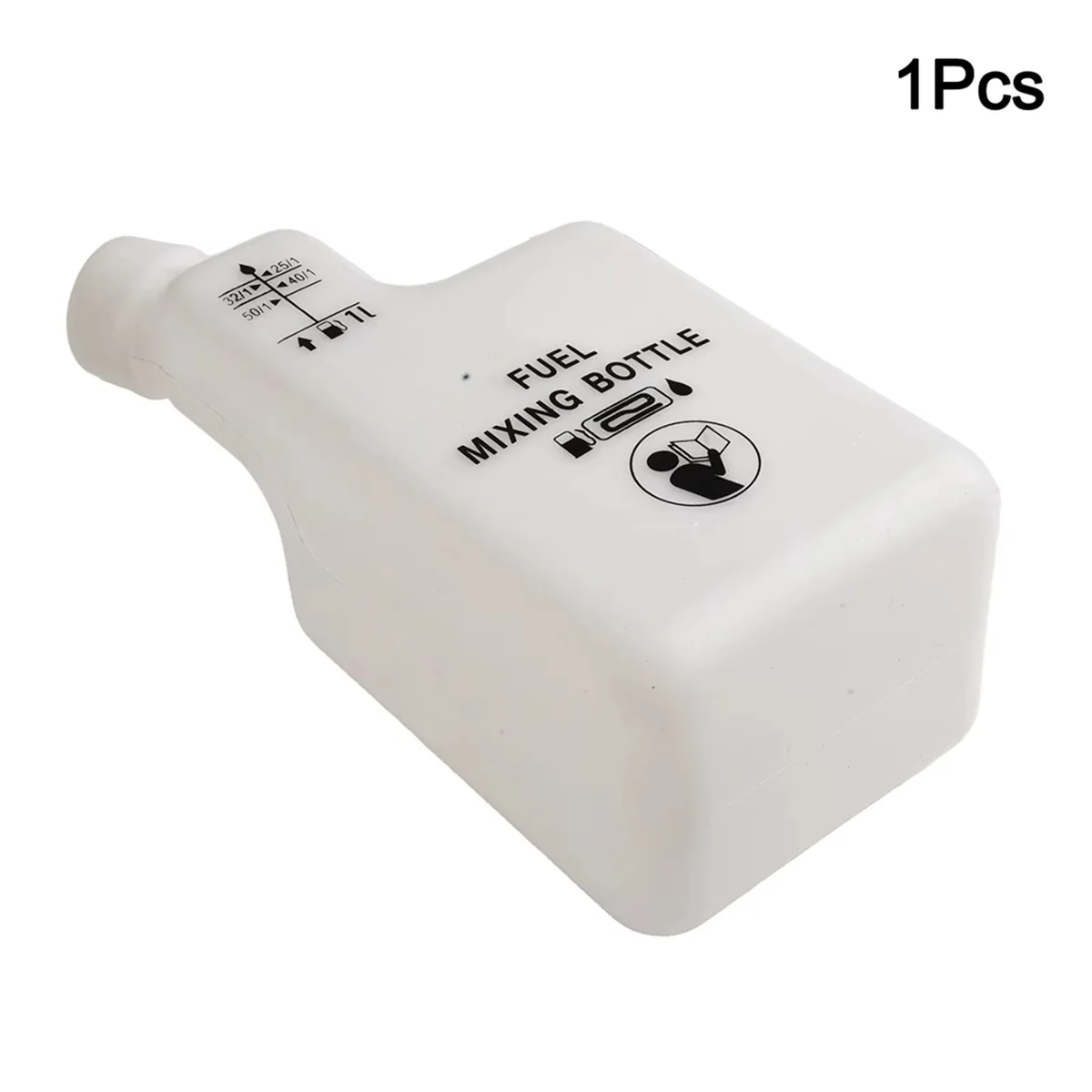 ABYA Fuel Oil Mixing Bottle for 2 Stroke Engines, 1L, 4 Ratios 32:1/50: ...