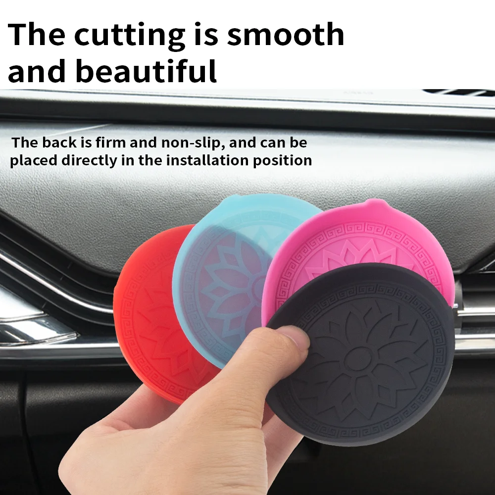 2-Pcs-Car-Cup-Holder-Anti-Slip-Insert-Coaster-Mat-Interior-Accessories ...