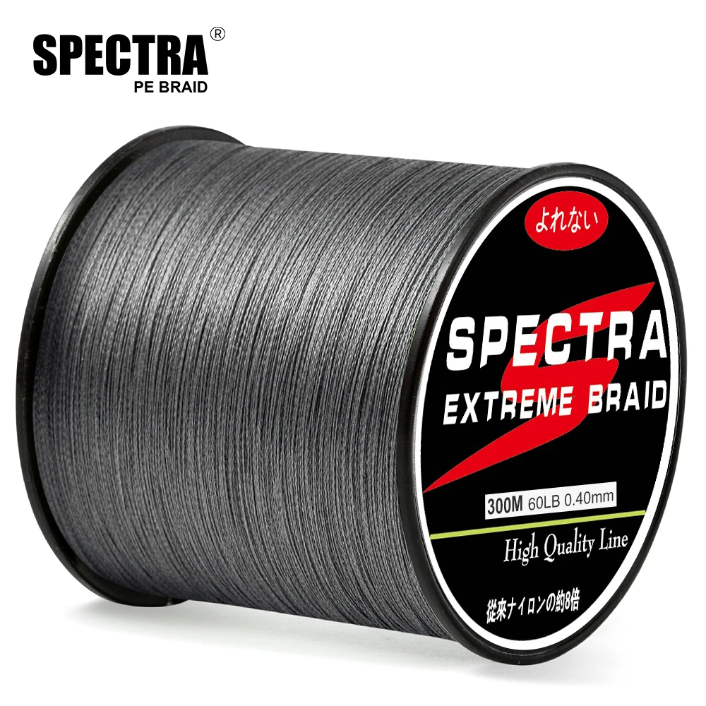 Spectra 300M PE Braided Fishing Line Super Strong Japanese ...