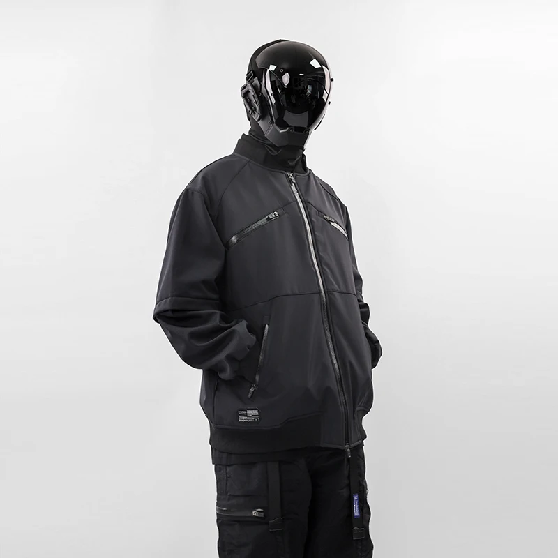 Whyworks-22aw-ma-1-jacket-softshell-double-collar-multiple-pockets-carrying-sling-techwear-mecha ...