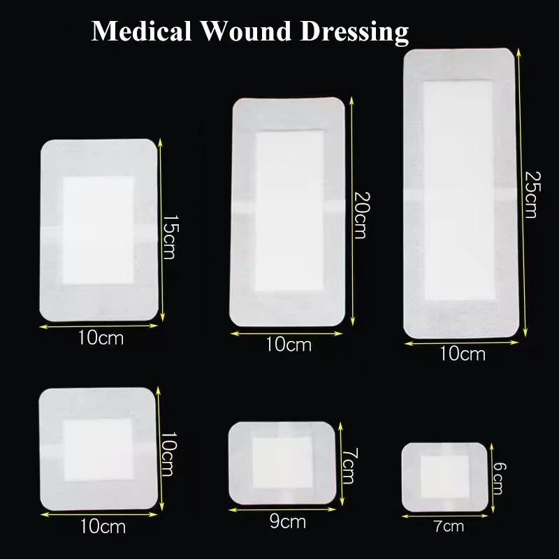 40Pcs-Breathable-Adhesive-Wound-Dressing-Sticker-Medical-Tape-Emergency ...